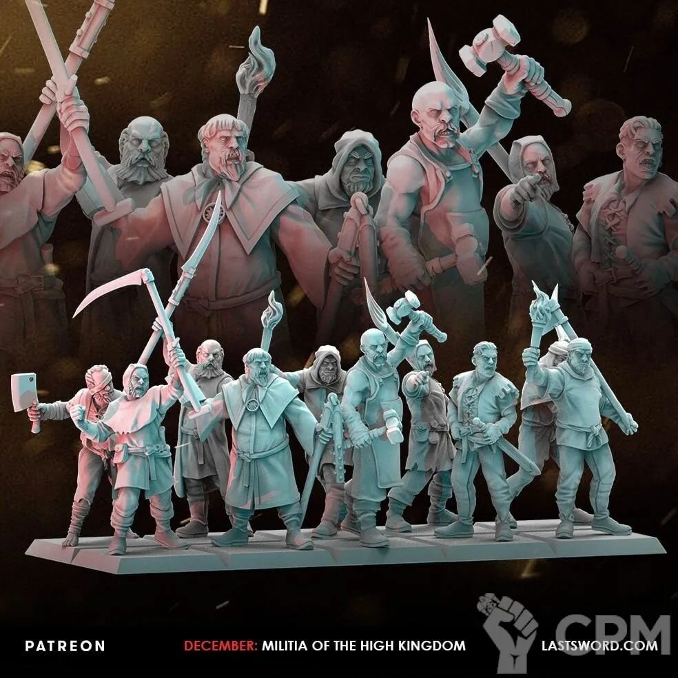 Warhammer Empire Peasants/Крестьяне Империи