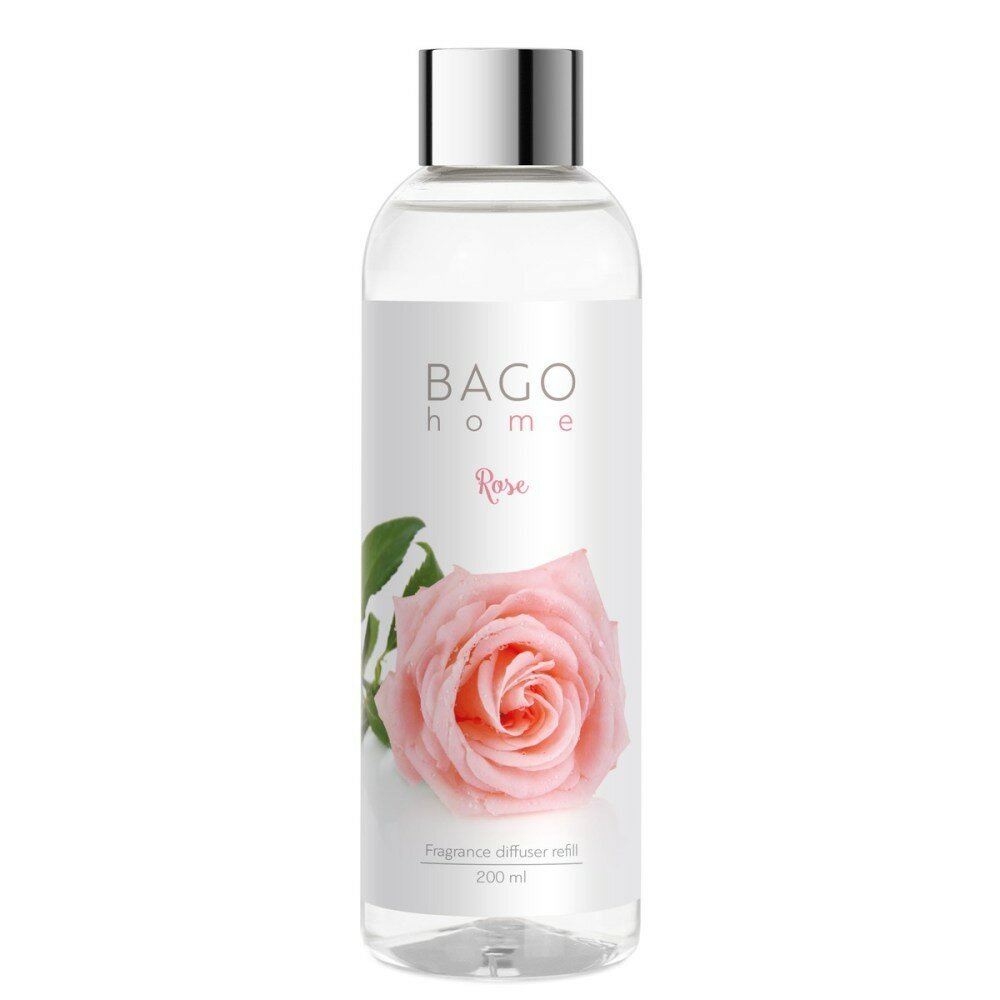 Роза BAGO home наполнитель для диффузора 200 мл