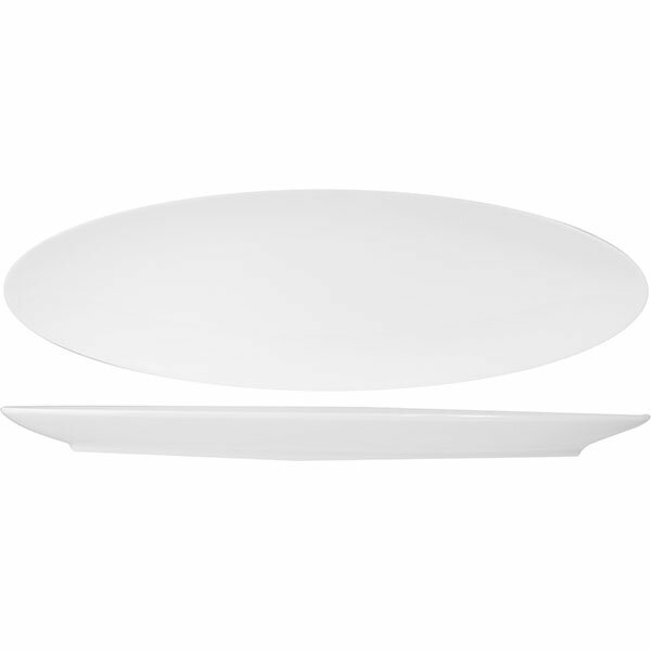 Блюдо для рыбы Кунстверк фарфор , H=35, L=550, B=170мм