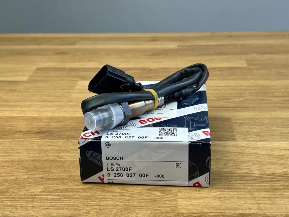 Датчик кислорода Bosch 025802700F, для Audi A4/A6, VW Passat/Polo, чёрный