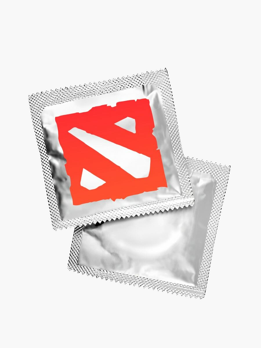 Презерватив с принтом Дота 2