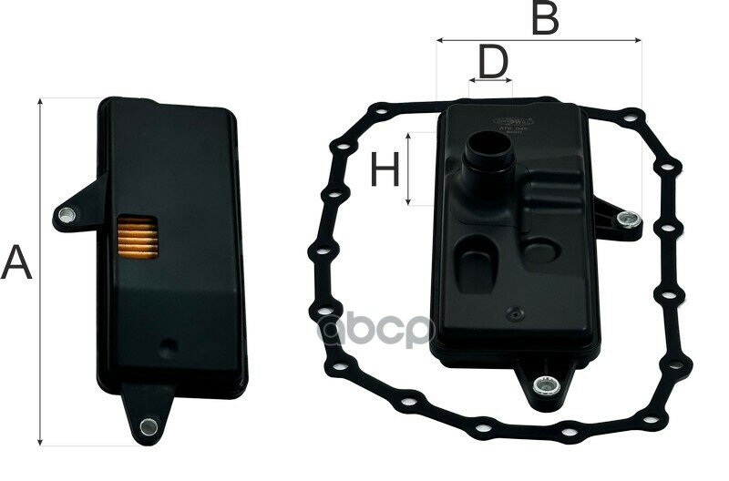 Фильтр Акпп Honda Hr-V (Ru) 1.5 (Ru1) С Прокладкой Goodwill арт. ATG 045