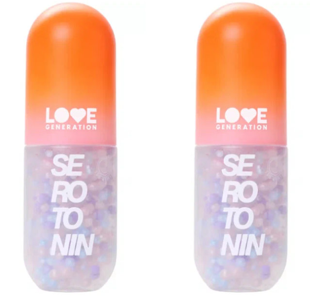 Гелевый праймер для лица Love Generation Serotonin, тон 01 прозрачный, 40 мл, 2 шт