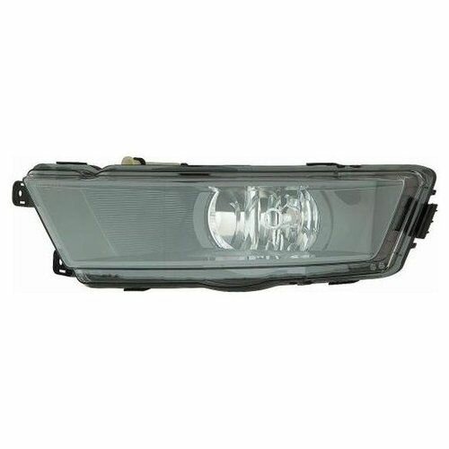 Фара п/тум. L SKODA RAPID 14- черная Depo 6652012LUE2