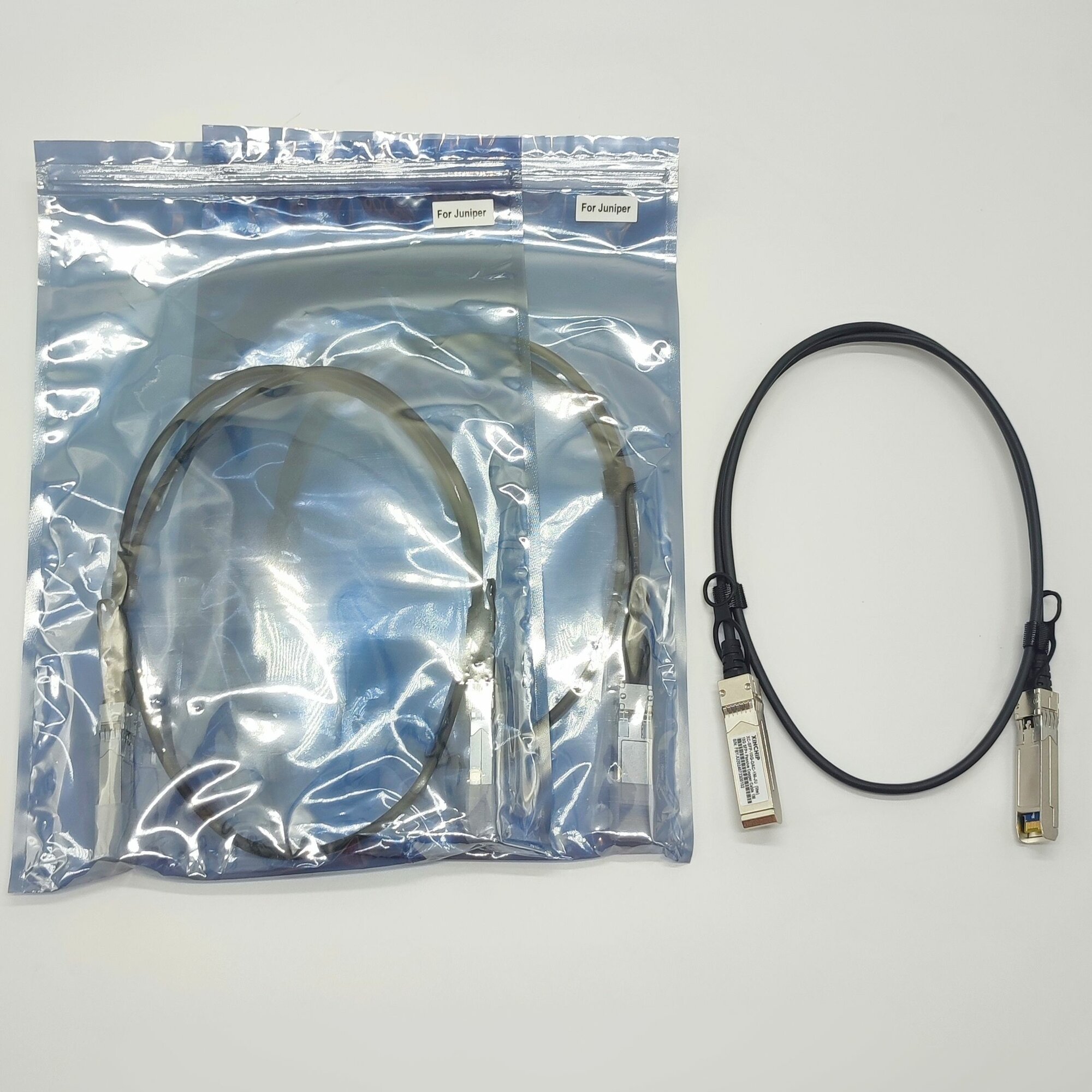 Кабель DAC SFP+ 1 метр 10Гбит/с (Passive) Xinchip совместимый с JUNIPER