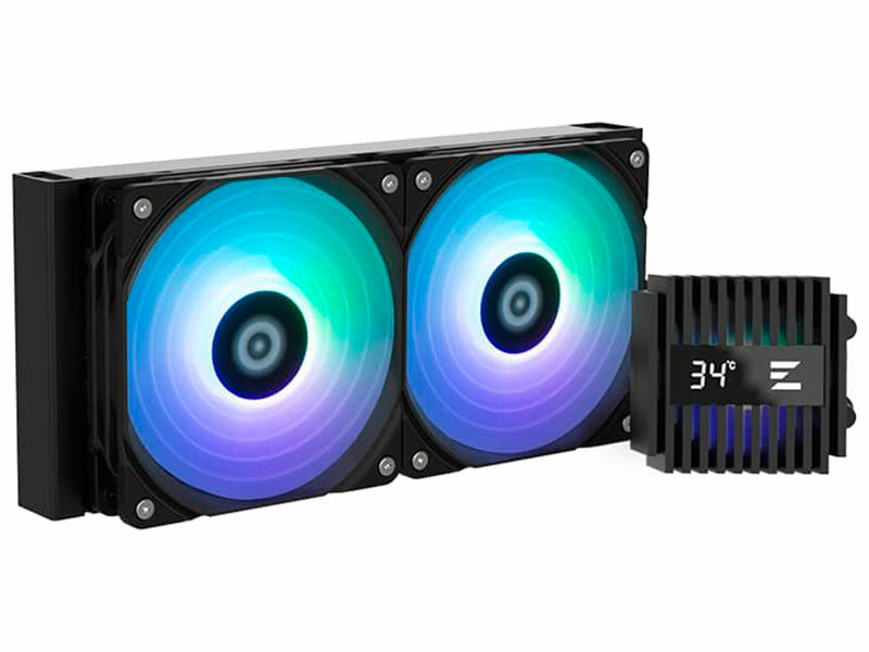 СЖО для процессоров Zalman 240mm ALPHA2 A24 BLACK ARGB