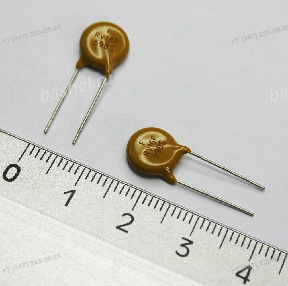 FUSE FRV016-240F/ LVR-016 - PolySwitch (0,16A/240V), Предохранитель, FUZETEC, (2А макс, 240В макс, 2,5-7,8 Ом, 15 секу