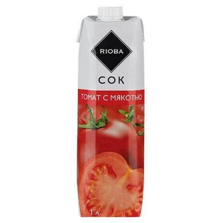 RIOBA Сок томатный, 1л. Х 12 штук