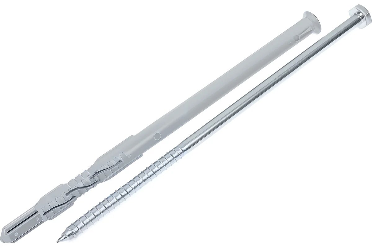 Креп-комп Дюбель фасадный нейлон, шуруп под ключ KENNER Profi 10х200 50шт фдкп10200