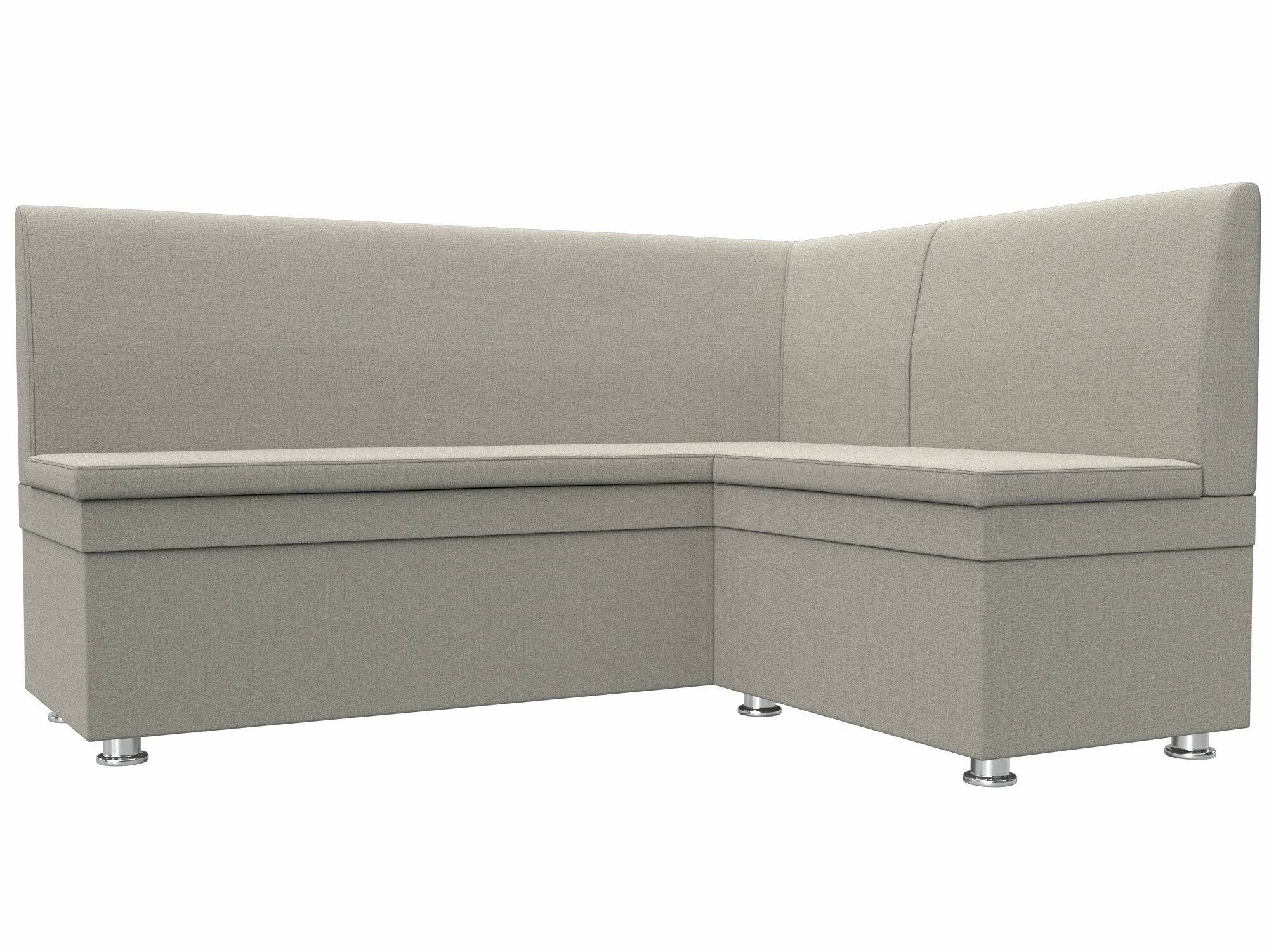 Диван кухонный угловой Уют правый угол, рогожка, Хит Диванов