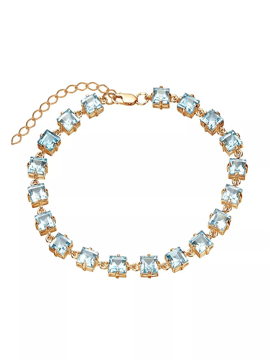 Браслет, красное золото, 585 проба, бриллиант