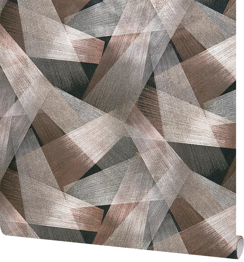 Обои флизелиновые Victoria Stenova Ultra коричневые 1.06 м VS286238