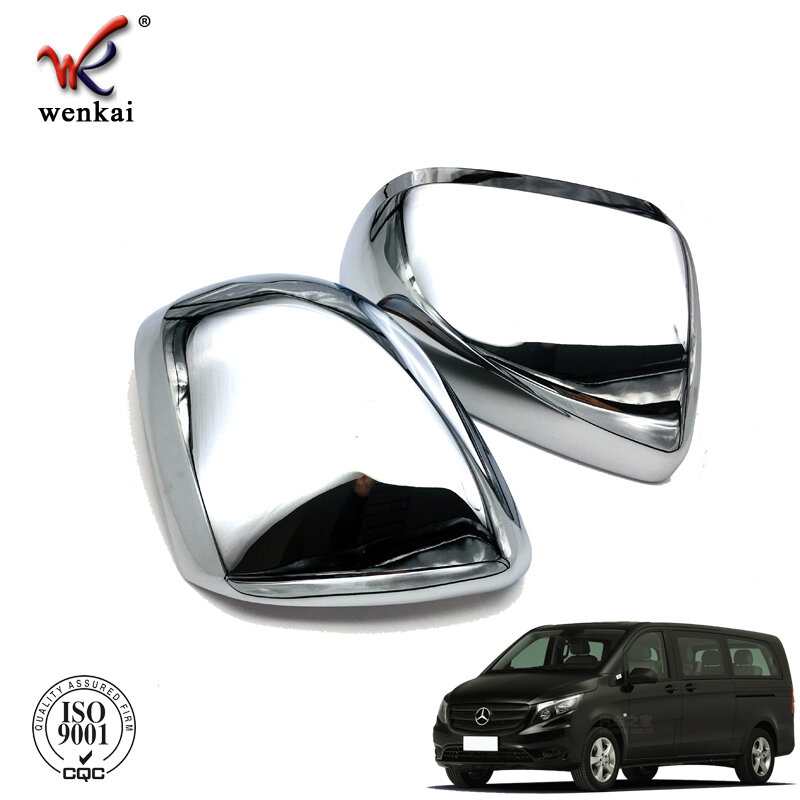 Крышка Бокового Зеркала для Mercedes Benz Vito Metris 2014-2018, Черная, Качественный Материал арт. 35106