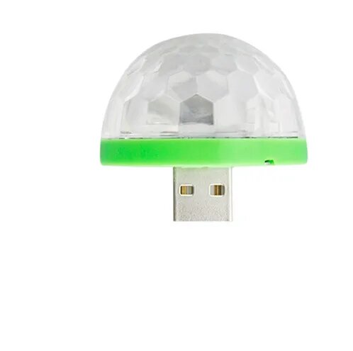 USB диско лампа RGB, 4W, без пульта