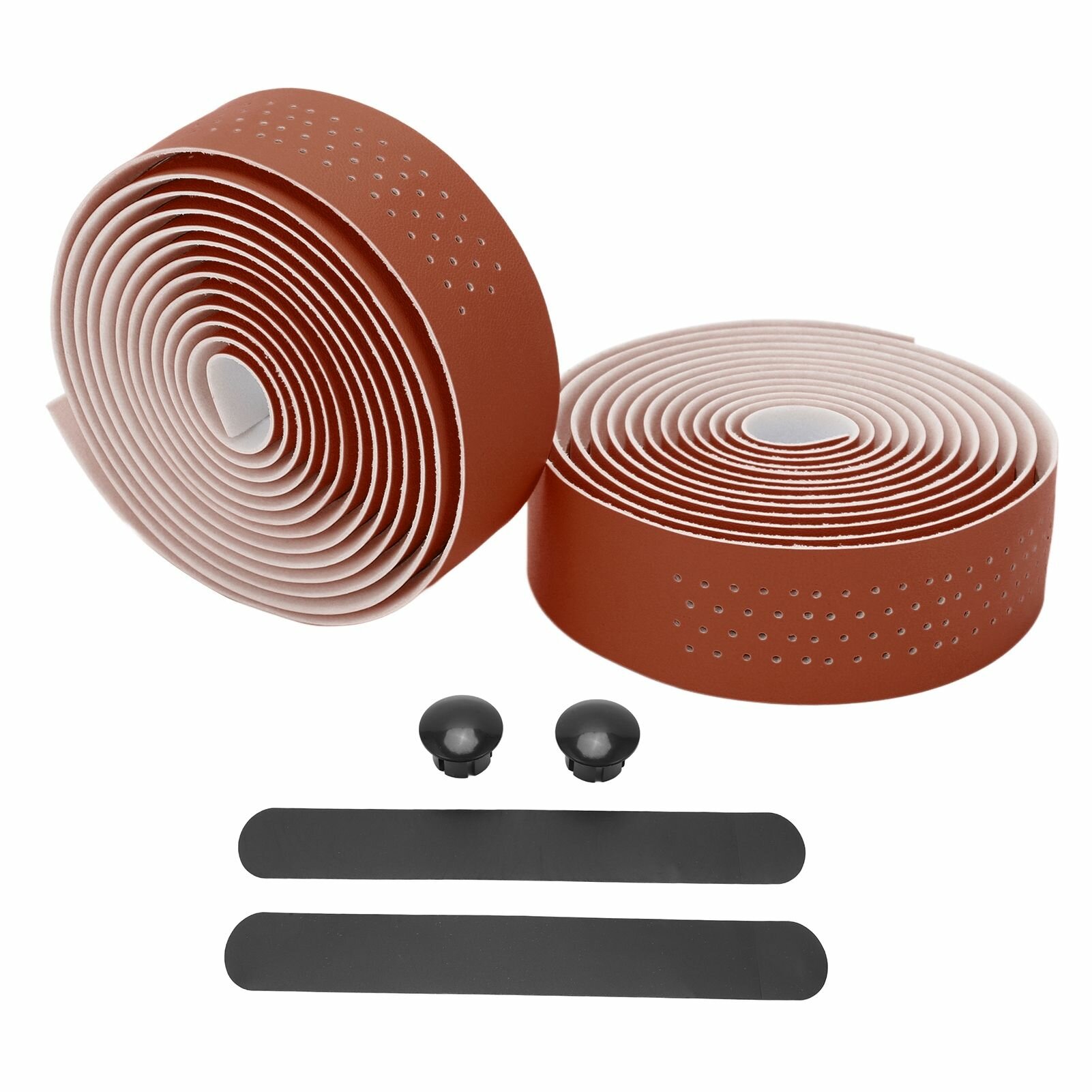 Лента для руля горного велосипеда, противоскользящая, впитывающая пот, аксессуар для велоспорта, коричневая, прочная, с удобным захватом