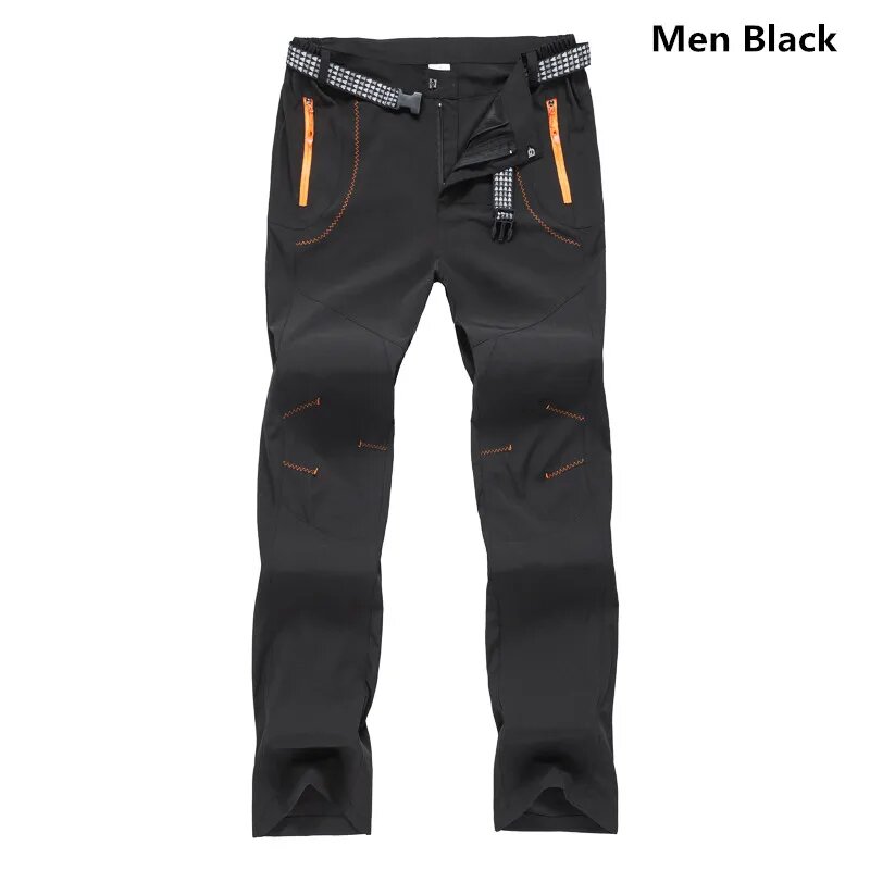 ESDY Эластичные брюки для походов мужские Asian Size 4XL, Black