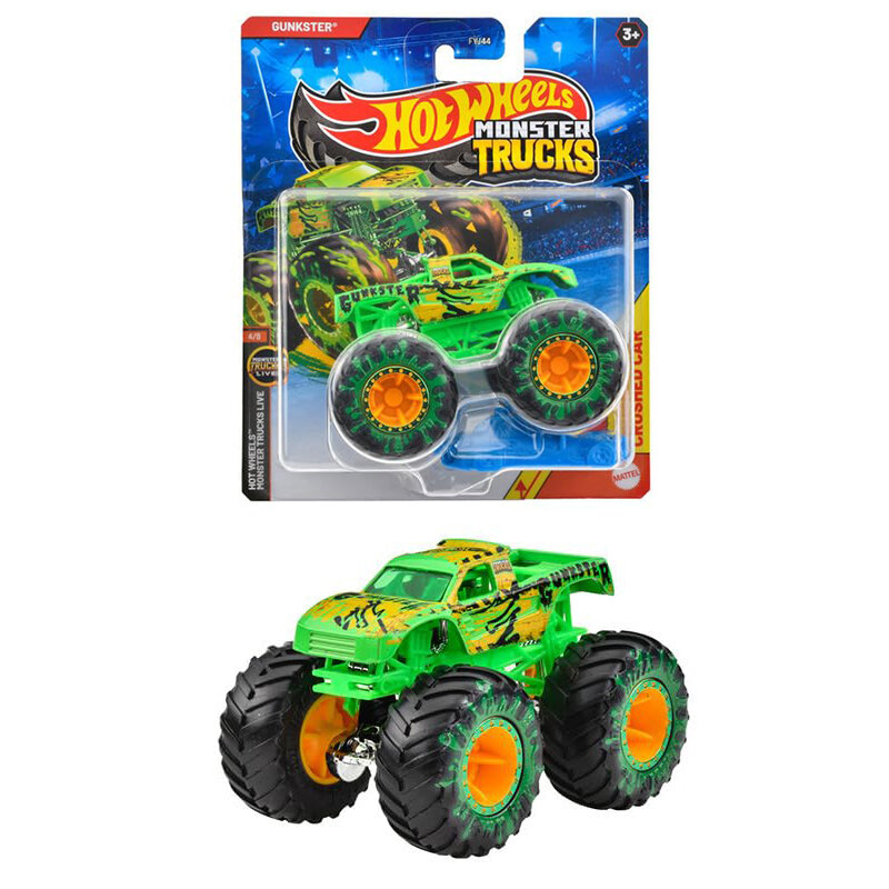 Машинка Mattel Hot Wheels Monster Trucks (Монстр трак)2025 FYJ44-Gunkster