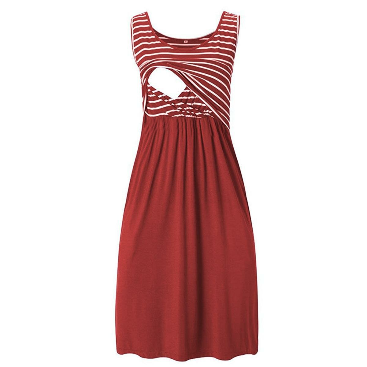 Платья для беременных, женская туника в полоску для беременных, летнее платье для кормления грудью, оплатье женское #GH