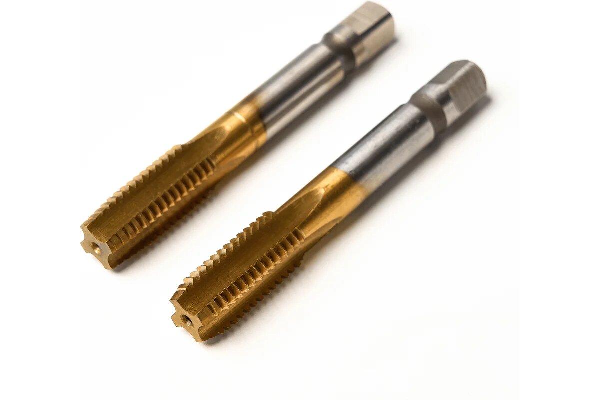 Advancetool Метчик м/р М20x2,50 (комп 2шт) HSS6542 (Р6М5) c TiN покрытием 6h ГОСТ 3266-81 ADT-М2025ГТКТ