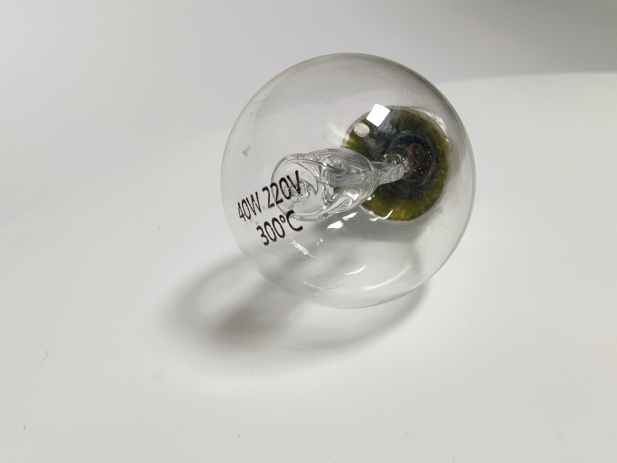 Лампочка 40W 230V Абат Цоколь E27 температура 0-300* код 120000044551 (ПЭП-4)