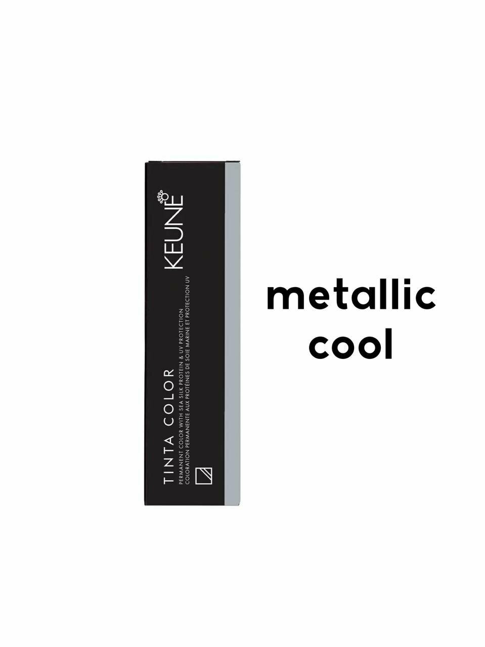 Keune Tinta Color Metallic Cool - Стойкая краска для волос холодный металлик 60 мл