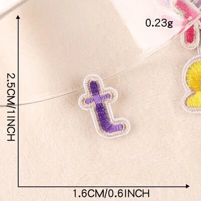 Вышитые буквы для рукоделия Story T