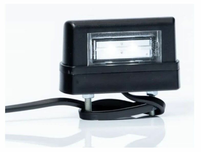 Фонарь освещения номерного знака прицепа Fristom белый (12-24 Вт)