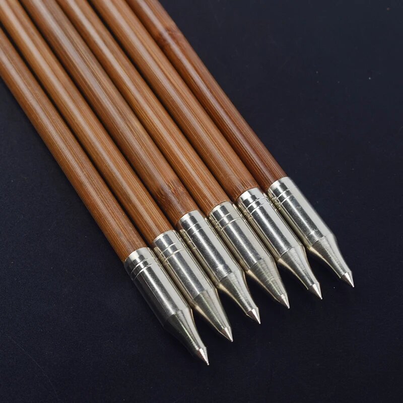 Деревянные стрелы yezlieying, бамбук, 85 см, 12 шт 12pcs Type2