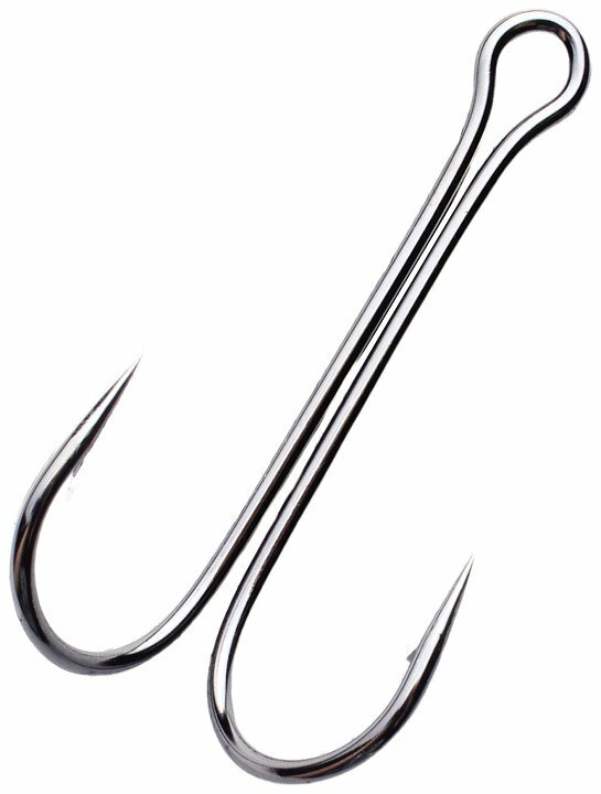 Nautilus крючок двойной Double Long Premium Series 6068BN № 4/0 (4 шт) для ловли рыбы