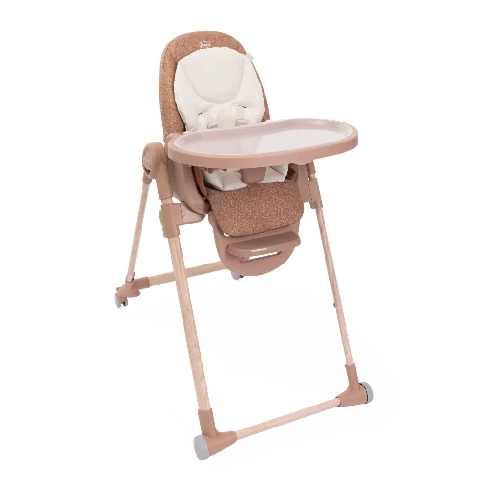 Стульчик для кормления Chicco Polly Armonia, Terracotta