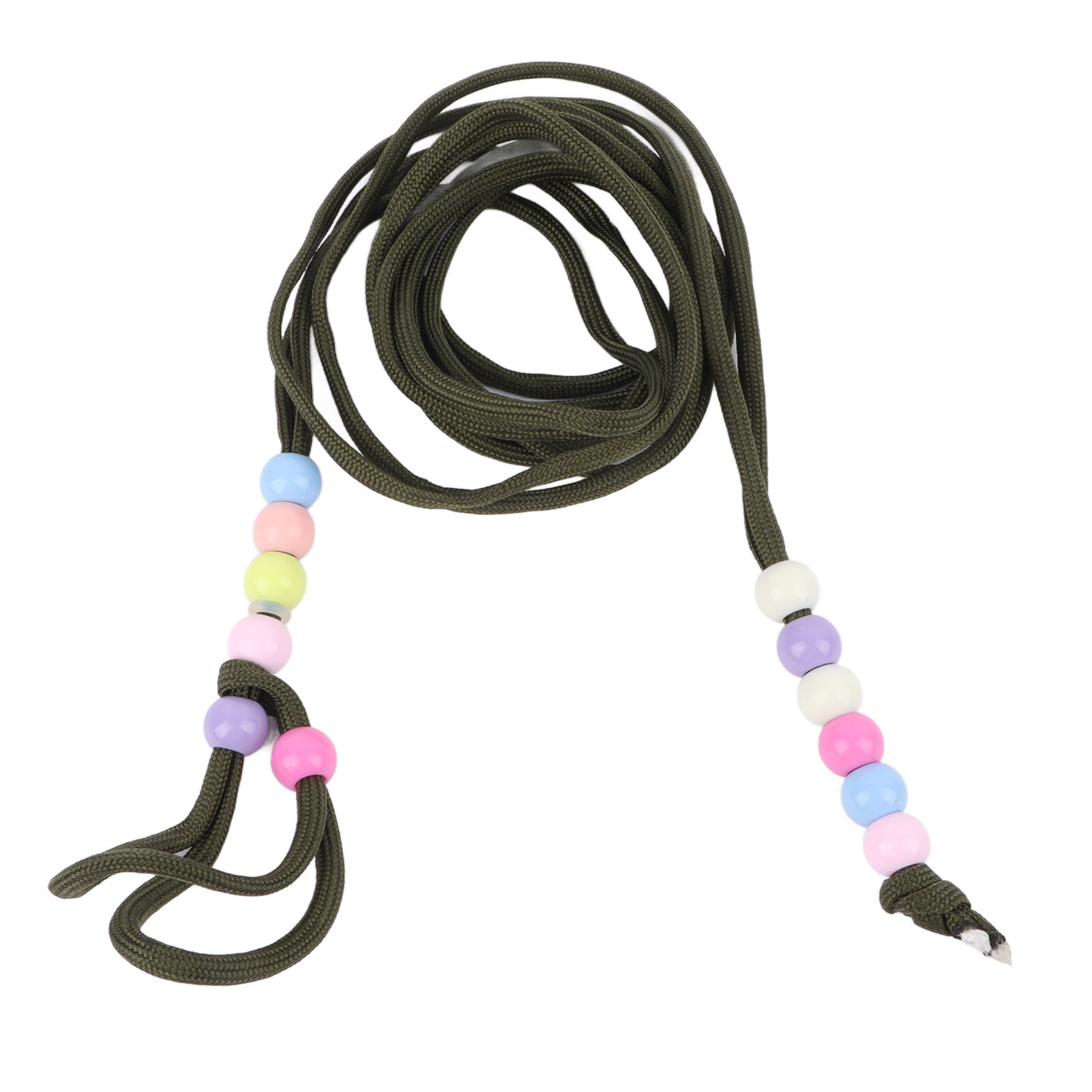 Тяговый поводок для рептилий, безопасный регулируемый дизайн с бусинами, Тяговый канат для мелких животных для ящерицы, морской свинки, хомяка OD, зеленый