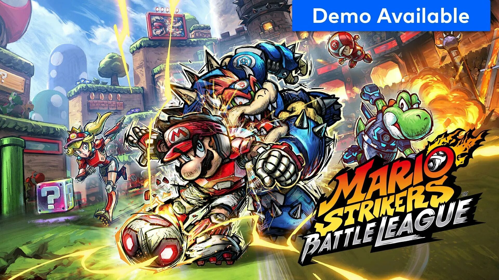 Игра Mario Strikers™: Battle League для Nintendo Switch - Цифровая версия, США