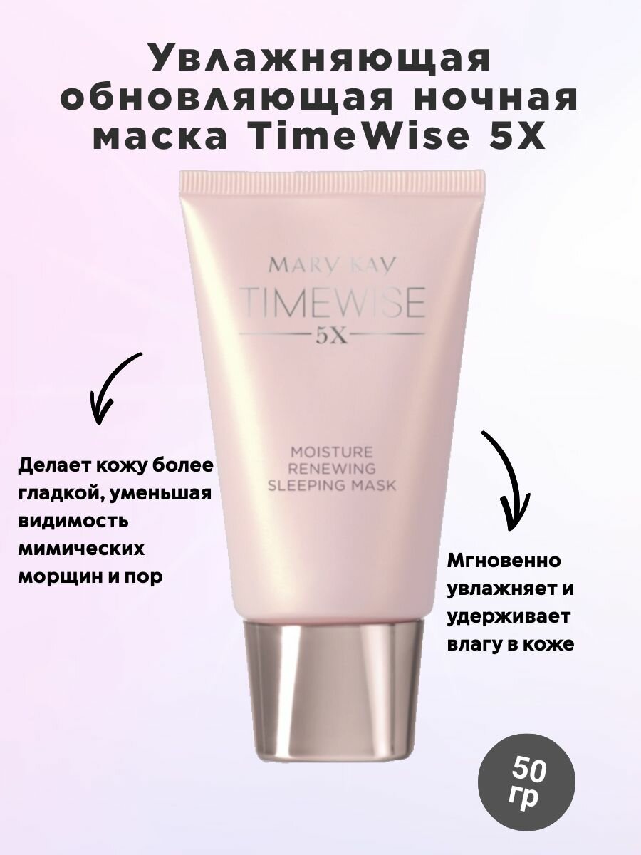 Увлажняющая обновляющая ночная маска Mary Kay TimeWise 5X