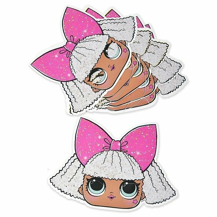 Набор детских масок ND Play кукла, LOL, 6 шт (280528)