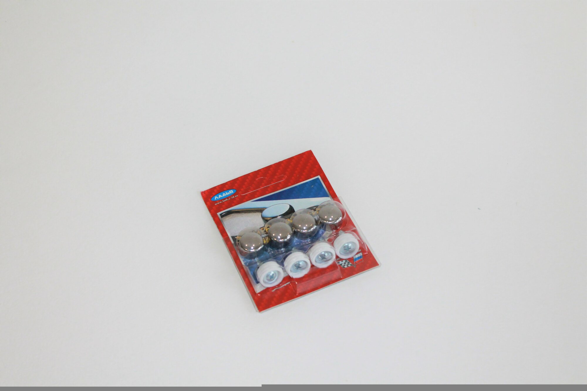 Крепеж номерного знака нержавейка комплект саморез 125.00.01 с ладья 125.00.01с