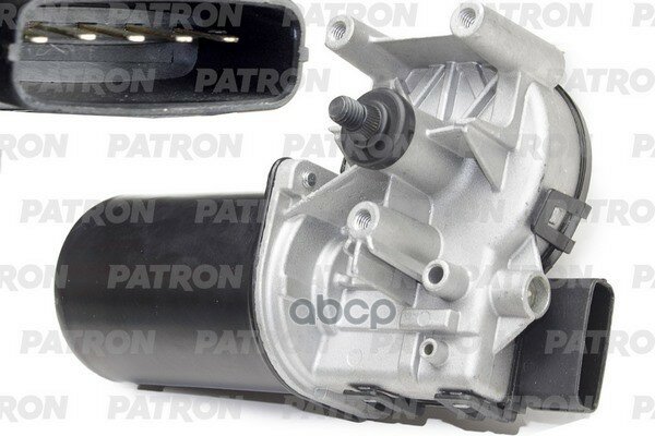 Электродвигатель стеклоочистителя HYUNDAI: Elantra 2009-2013, Santa fe 2013-2017 KIA Sportage 2011-2014 PATRON арт. PWL121