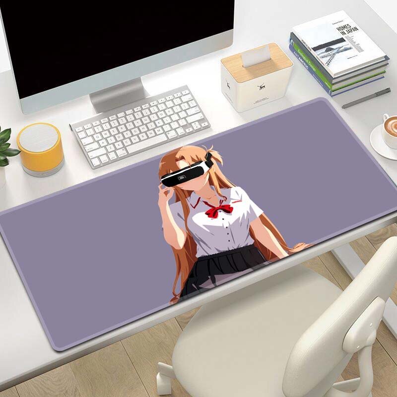 Коврик для мыши Liangcaida "B32-Асуна Ююэ", нескользящий, 1000x500 мм