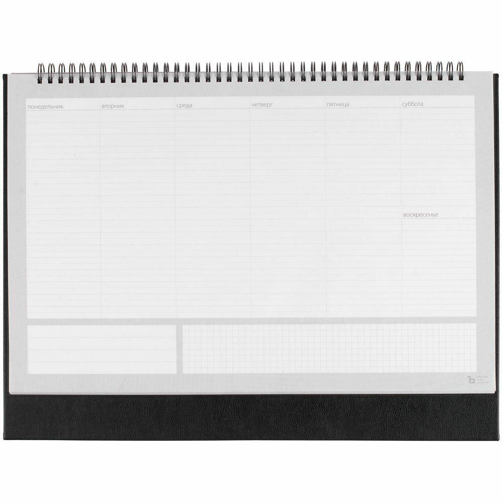 Планер настольный Petrus черный