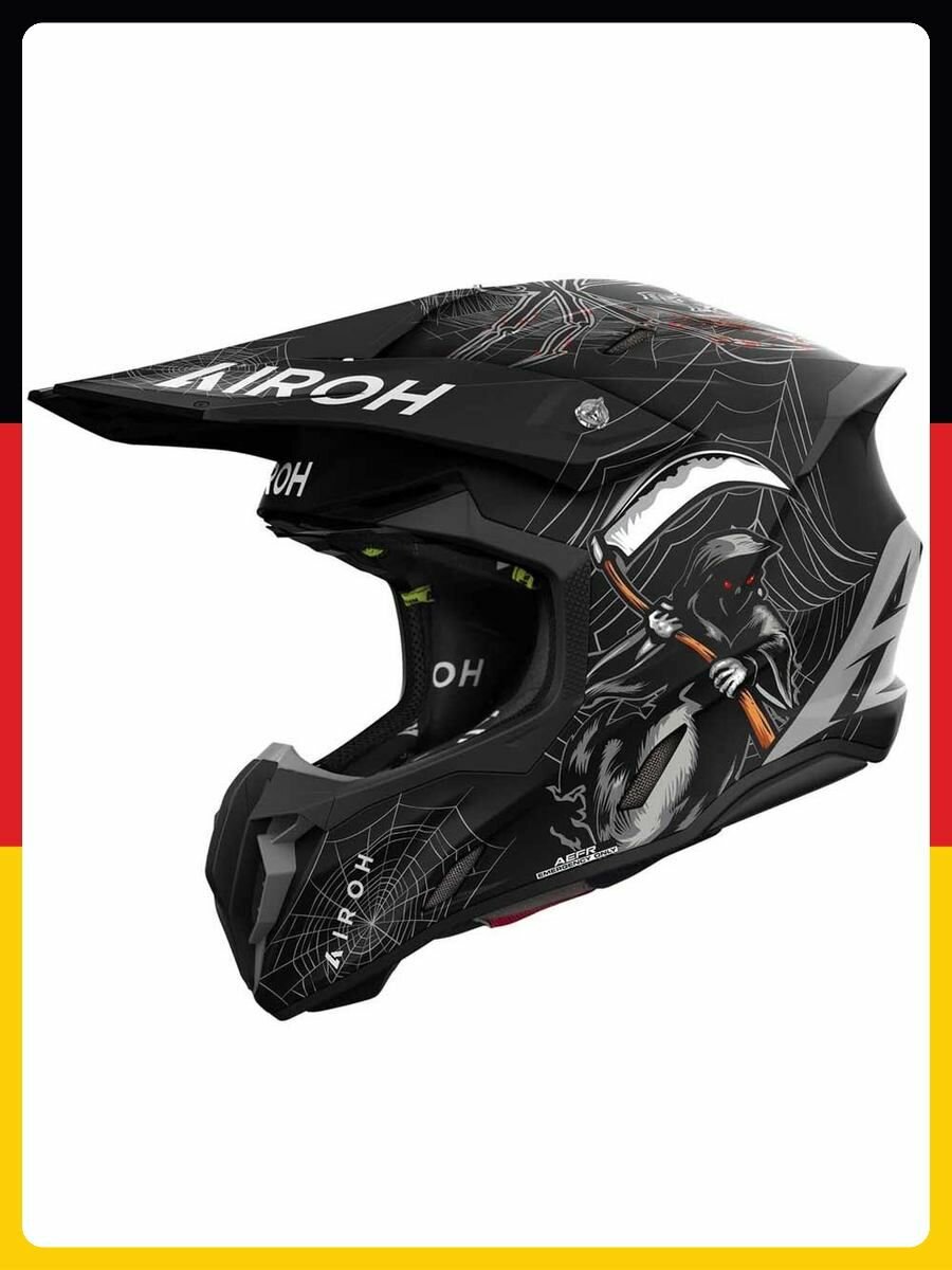 Мотошлем Кроссовый Airoh PAI53A13TW3AM4C Twist