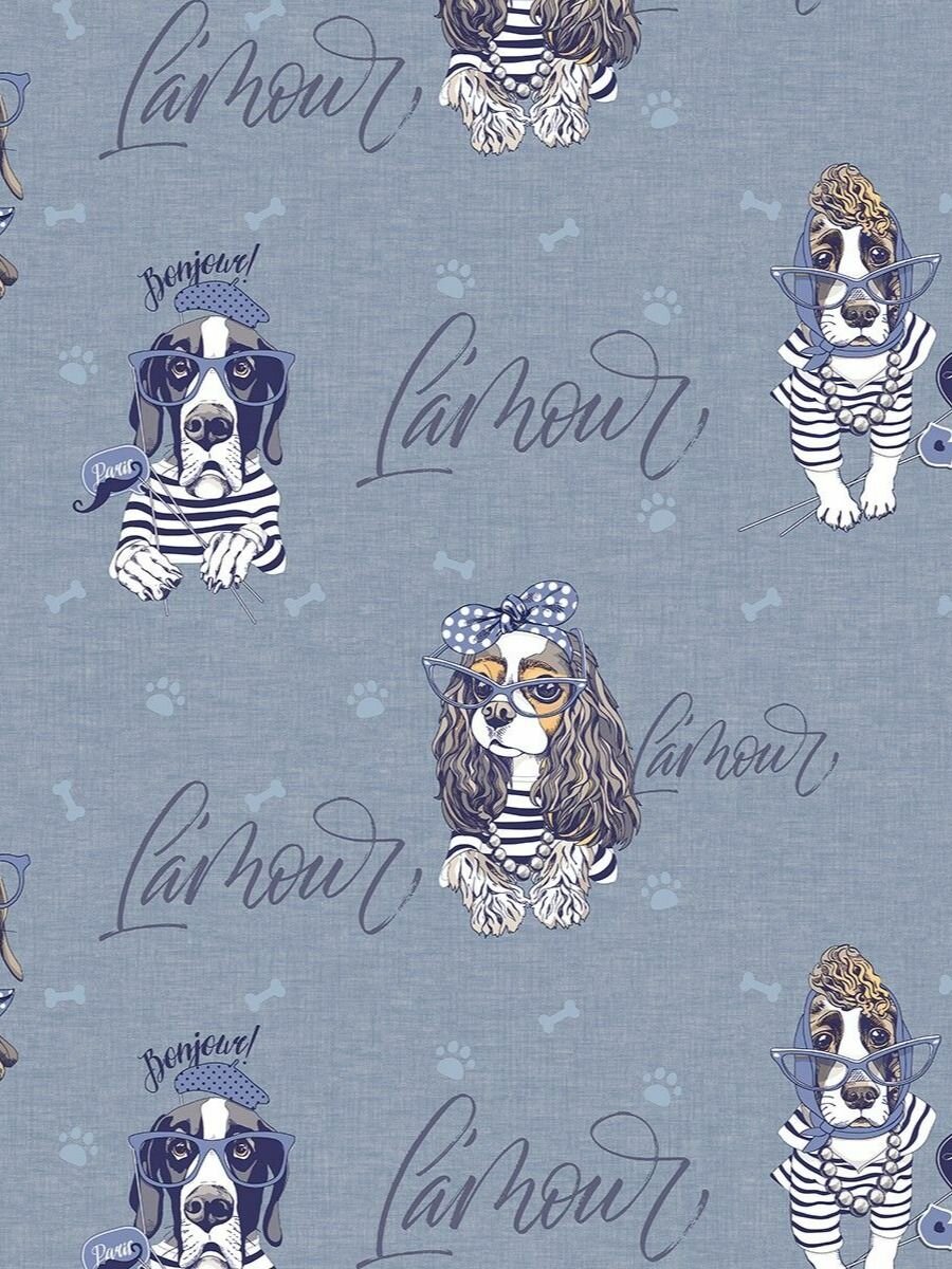 Обои флизелиновые 1.06 м Friend виниловые метровые горячее тиснение моющиеся 1.06 м х 10,05 00096324