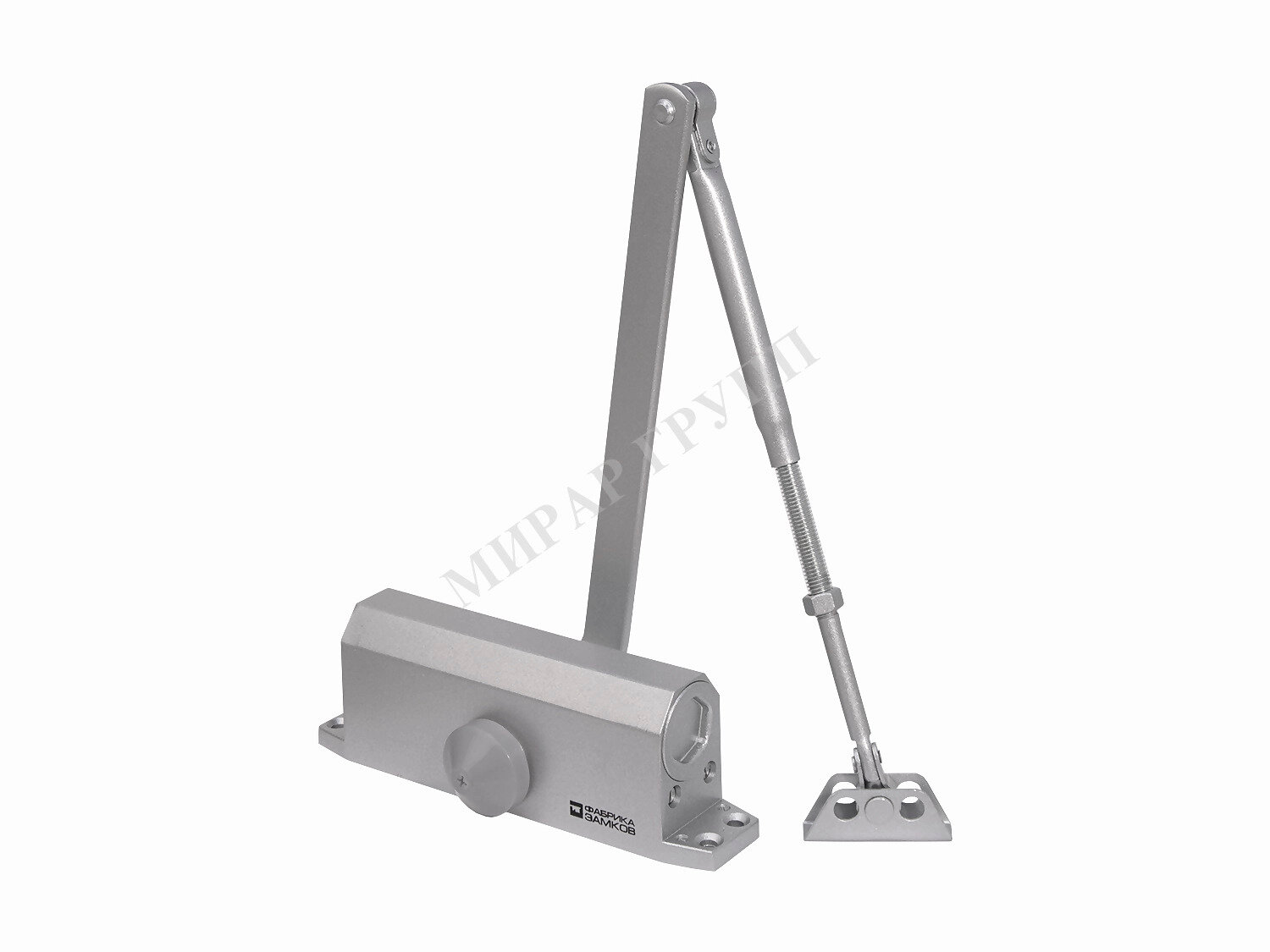 Доводчик Фабрика замков 60-90 серебро