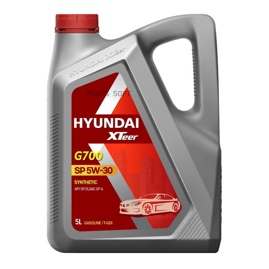 HYUNDAI-XTEER 1051135 Масло моторное XTeer Gasoline G700 5W30 5л