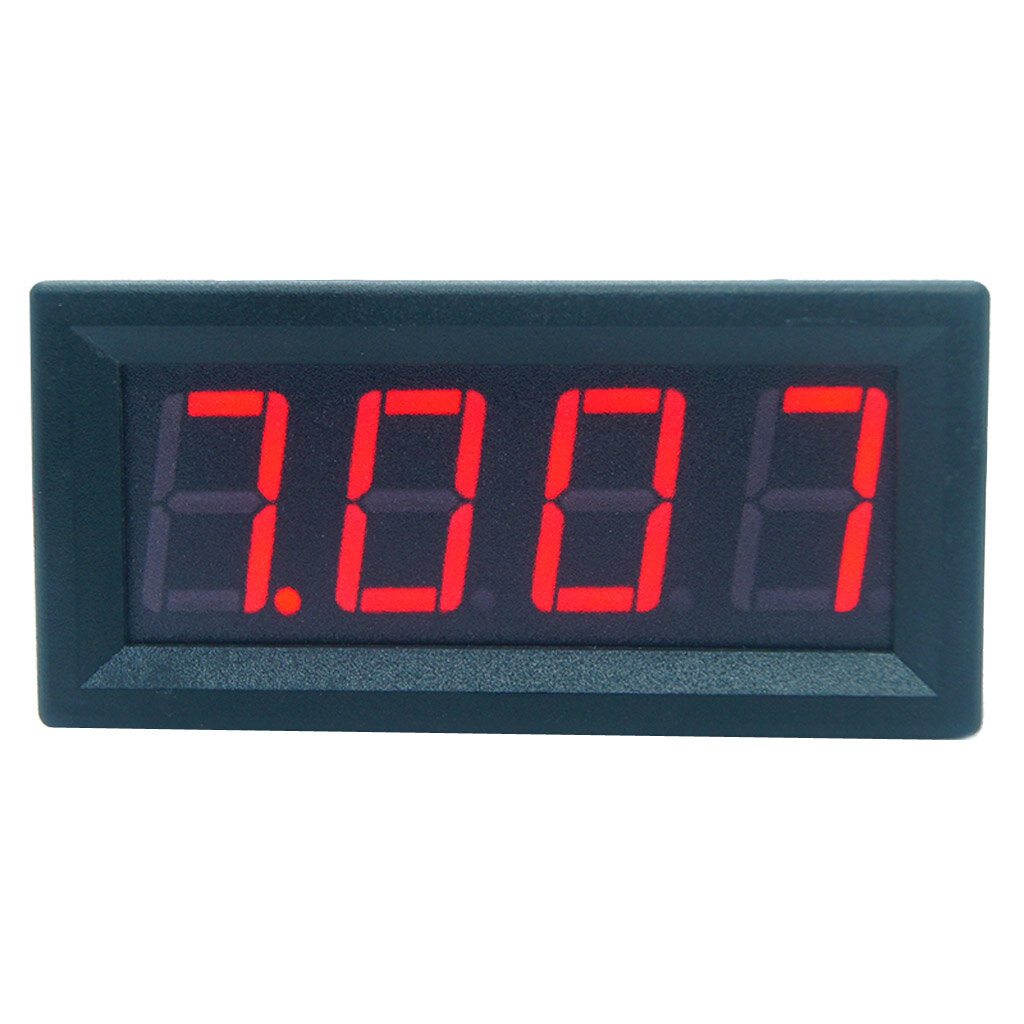 0,56-дюймовый 4-значный вольтметр 100В