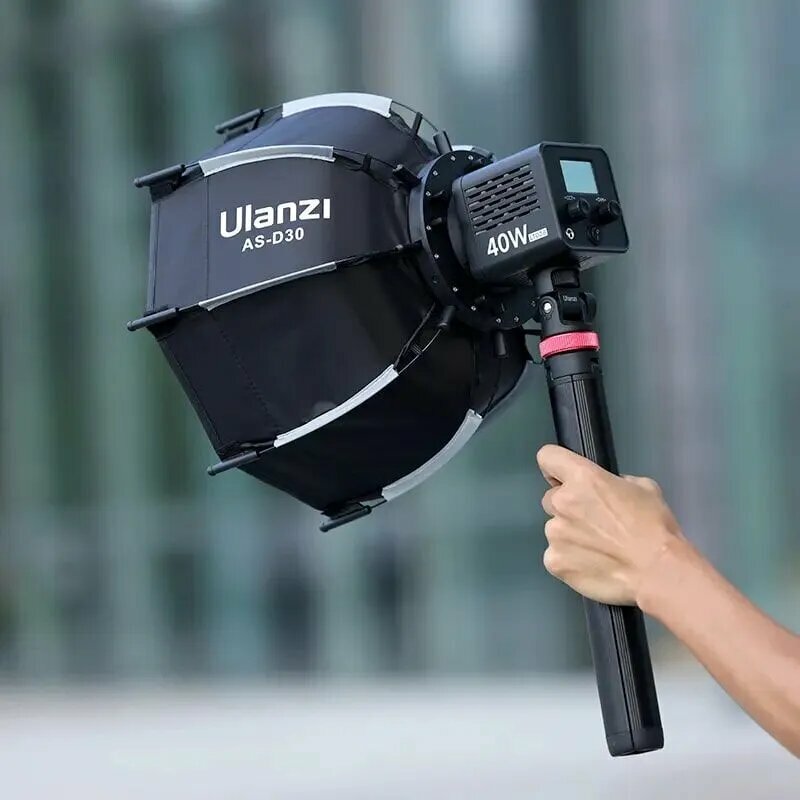 Софтбокс 30 см Ulanzi AS-D30 30 с креплением Mini Bowens и сотами