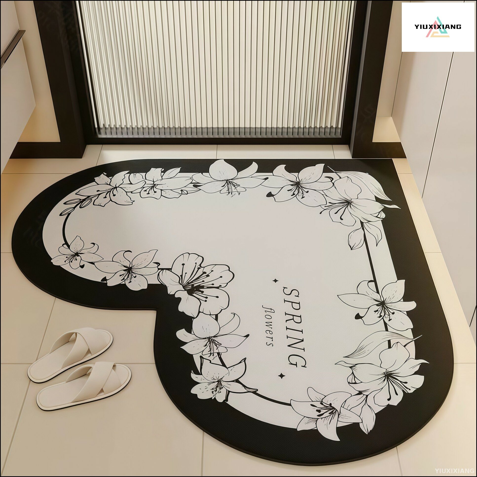 Ковер "Эксклюзивный", ручной работы, геометрический рисунок, 90х90 см