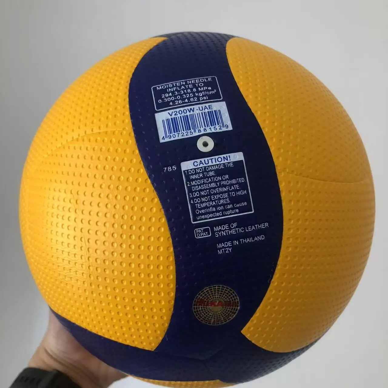 MIKASA v200 UAE оригинальный профессиональный суперволокно из мягкой искусственной кожи волейбольный мяч для волейбола