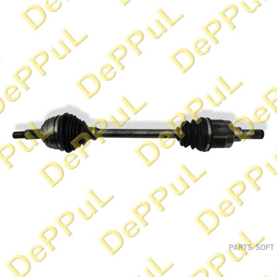 Привод передний левый (L) RENAULT FLUENCE (10-17), MEGANE III (09-16) от официального дистрибьютора, DEPPUL, артикул DEPV218
