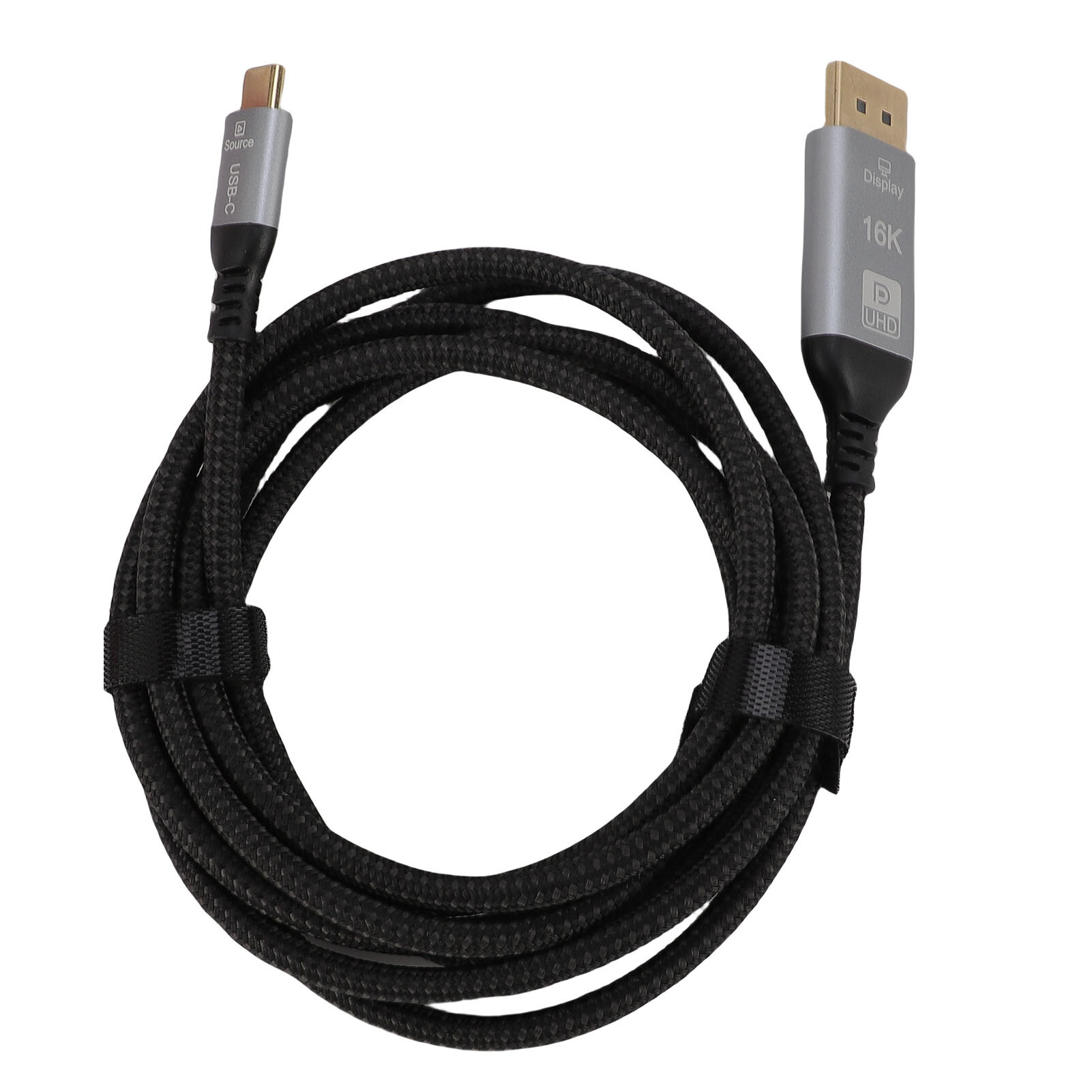 USB C to Displayport Кабель 2M Поддержка 16K 60 Гц 8K 120 Гц 4K 240 Гц 40 Гбит / с однонаправленный тип C к дисплеевому порту 2.1 шнур