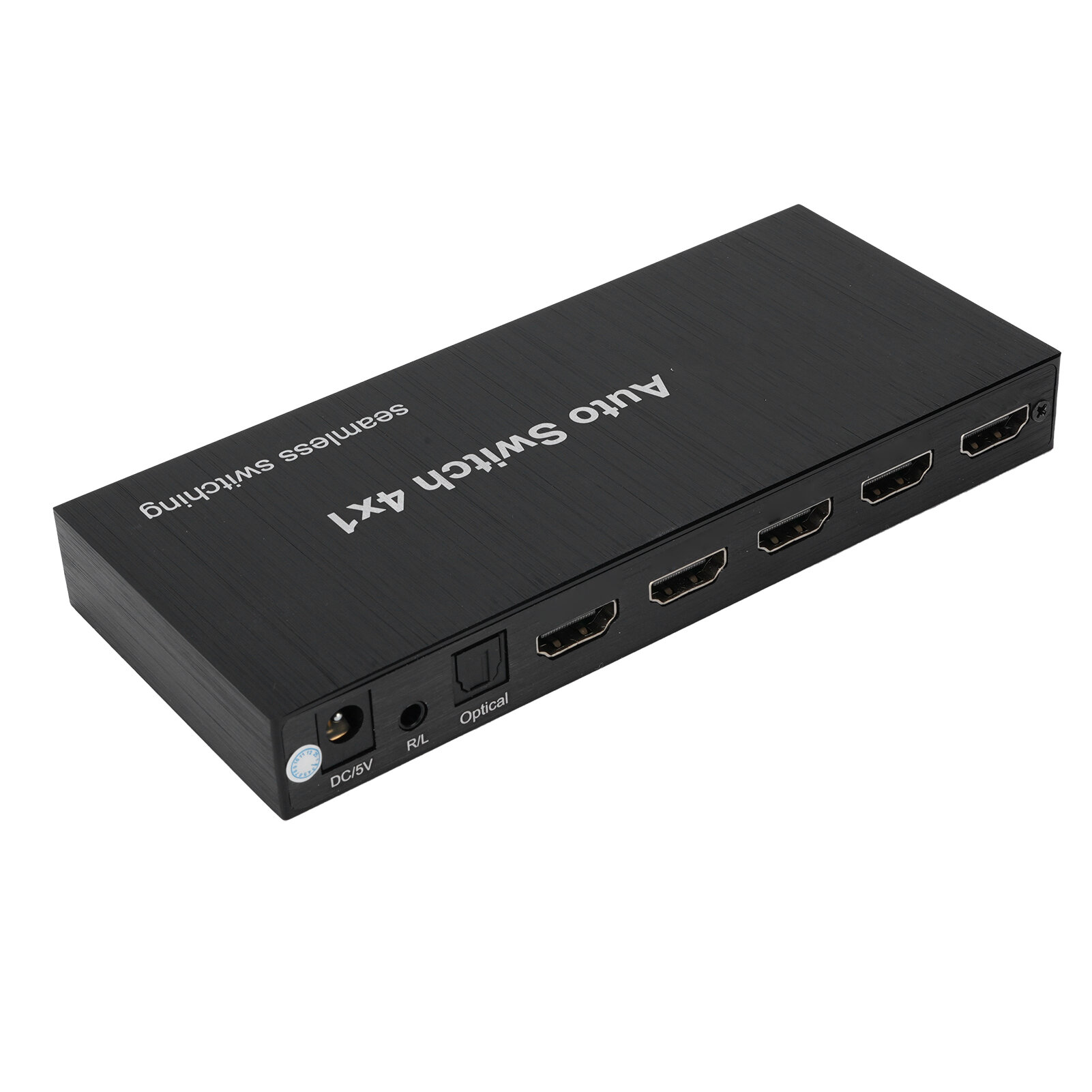 HDMI 4x1 переключатель с извлечением звука, 4 порта, поддержка HDCP 2.2, для домашних медиа устройств