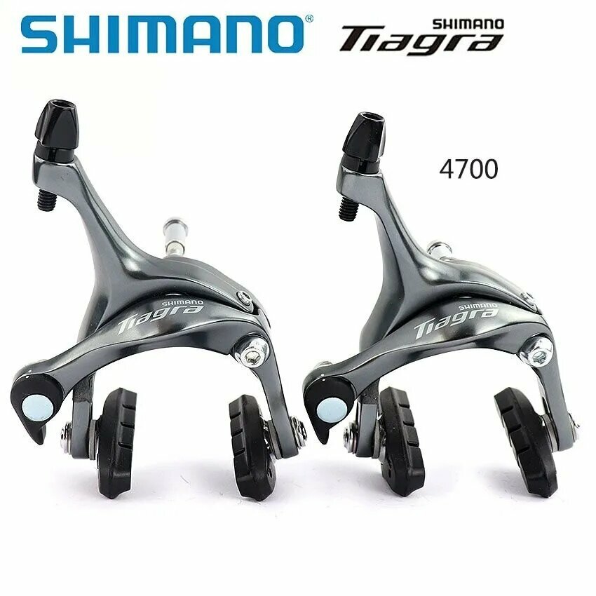 Тормоз в сборе SHIMANO Tiagra BR-4700 Ободной Передний+ клещевой задний(Пара)